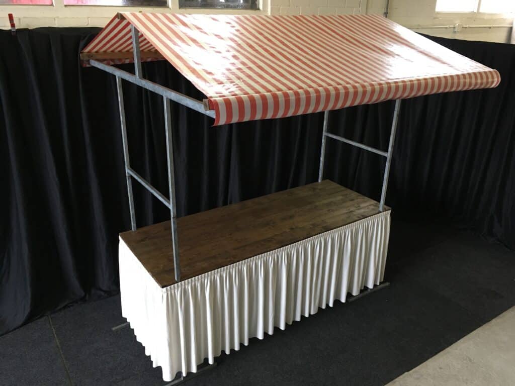 Marktkraam 2m - Jerrink Verhuur en Catering